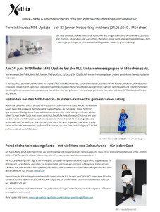 - MPE - Media Projects Events